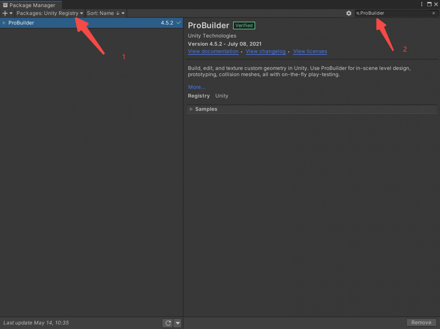 如何安装ProBuilder和ProGrids-Unity爱好者